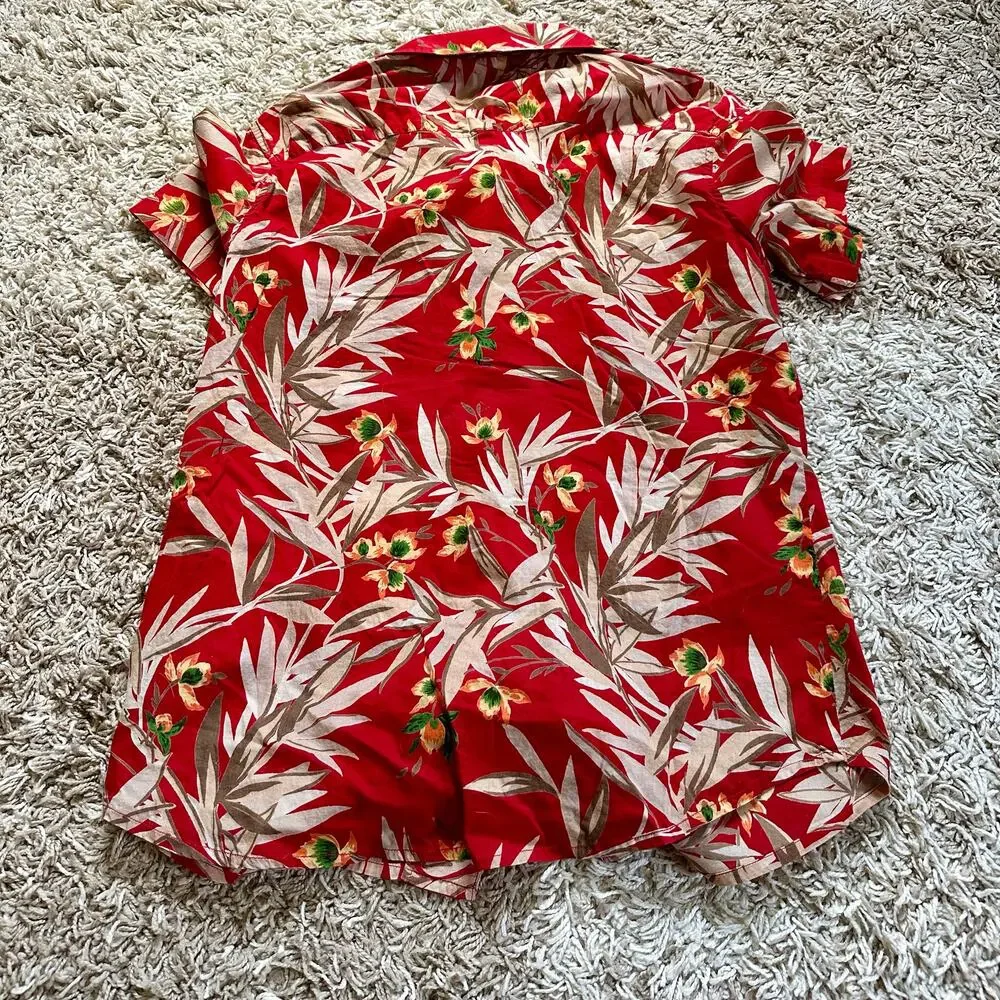 Ralph Lauren | Tops | Polo Jeans Co Ralph Lauren Hawaii Shirt Short ...